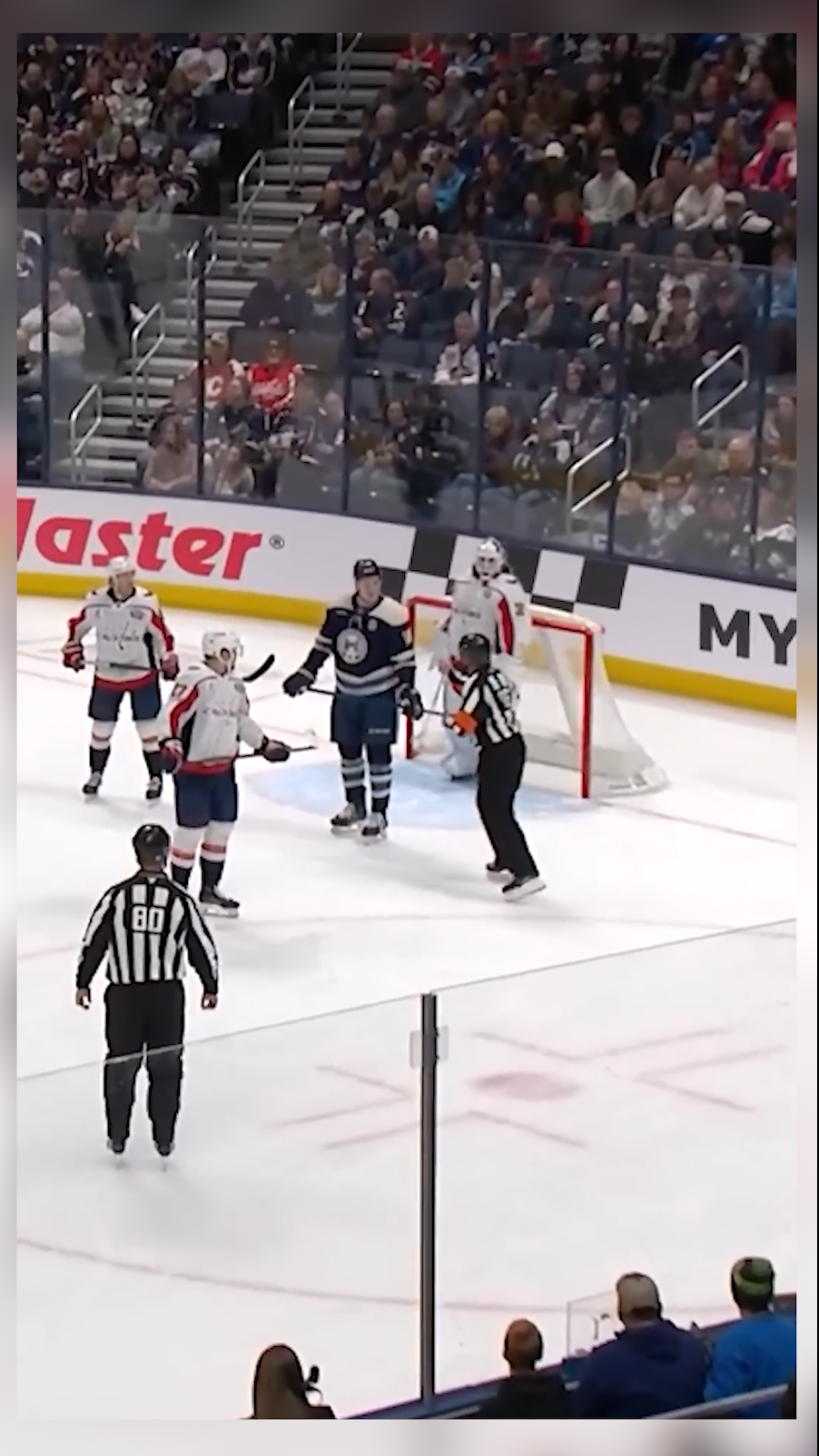 Rare NHL penalty: Blue Jackets short-handed after Voronkov unknowingly ...