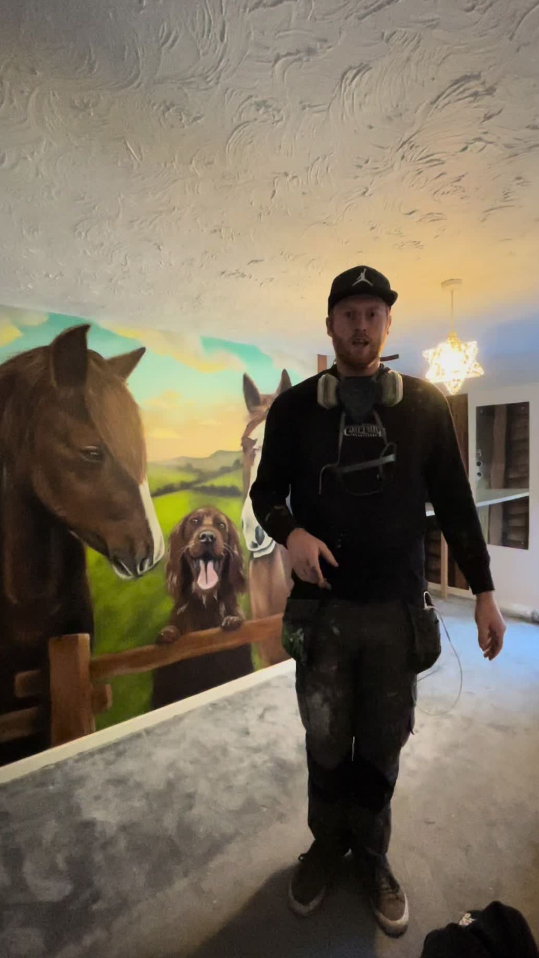 Mural art process: From concept sketch to final wall design