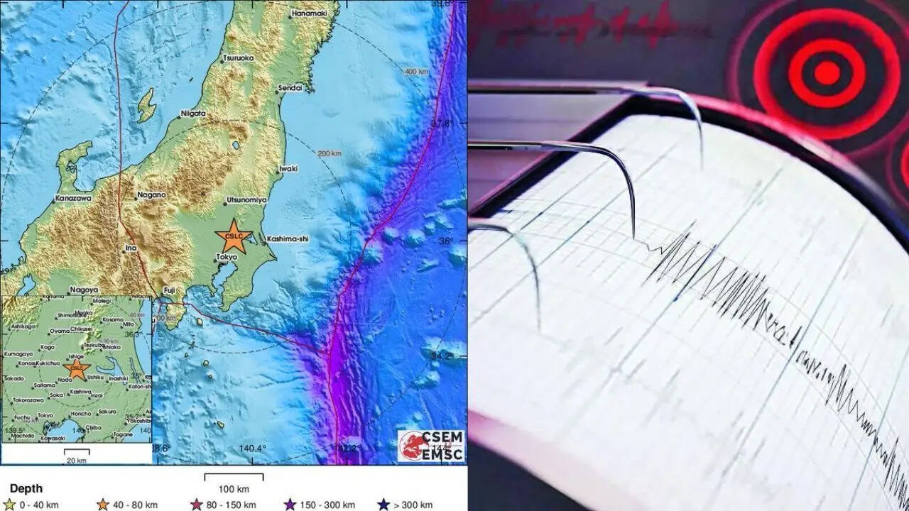 5.8-magnitude earthquake hits near Japan's Kashiwa; M3.9 aftershock ...