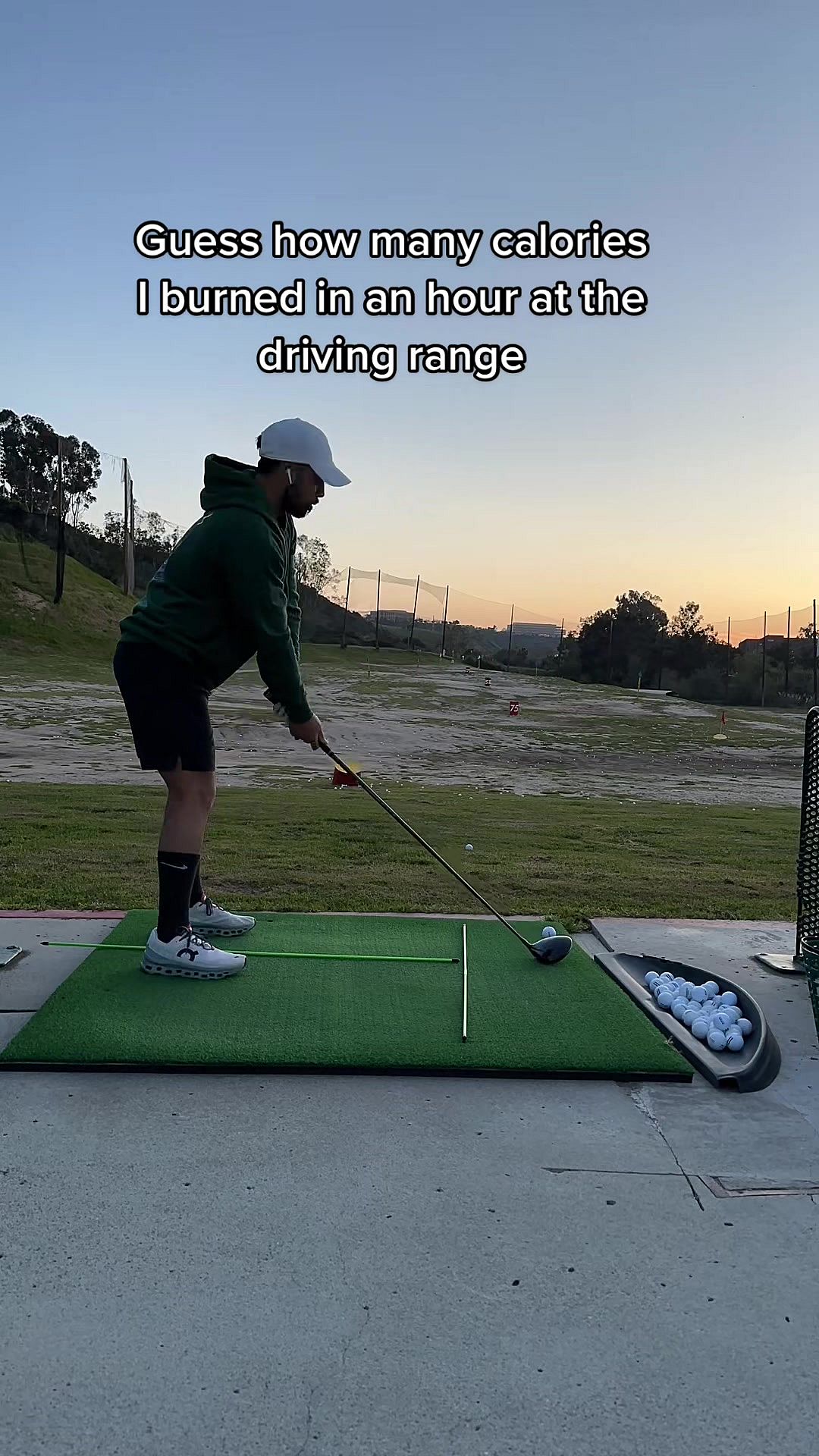 Wasting gym money? Put it into the driving range instead.