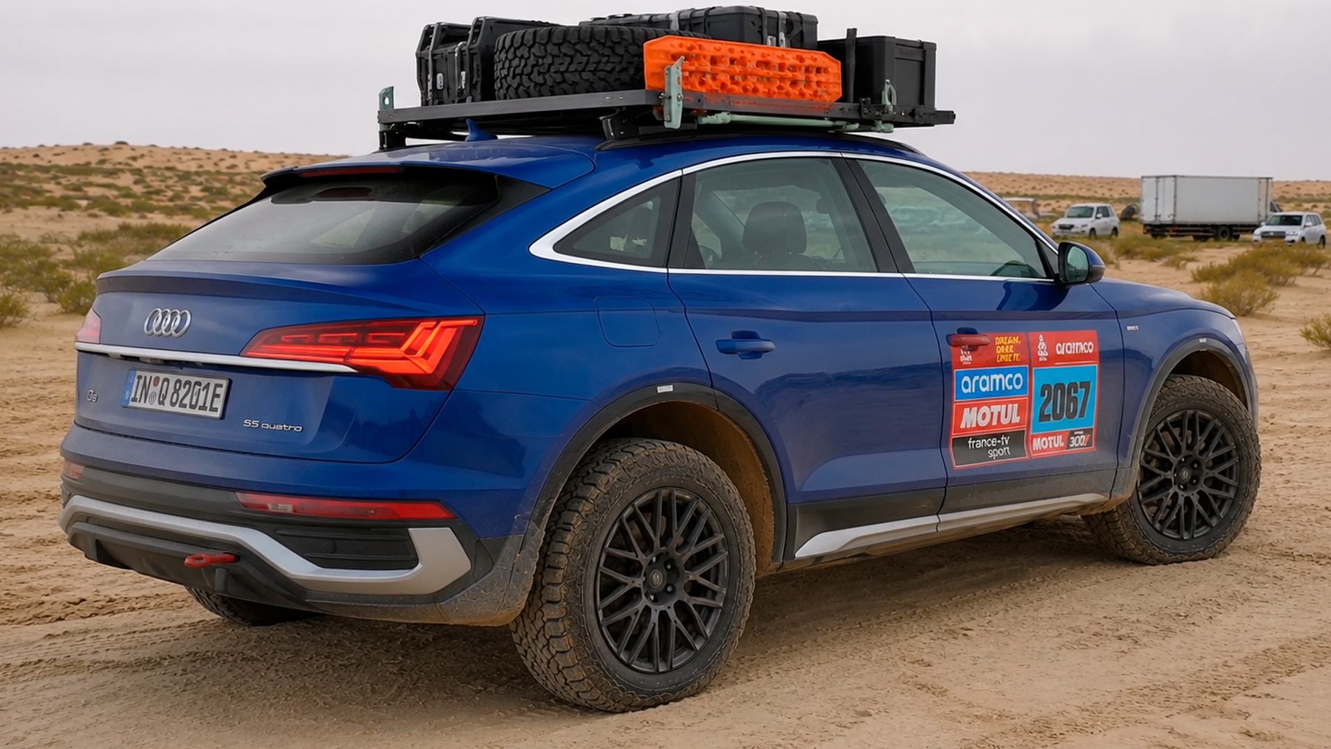 This Audi Dakar Rally experience was intense