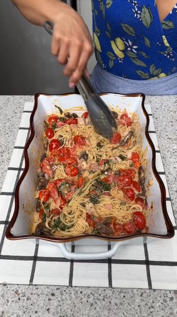 Creamy Boursin pasta ready in minutes