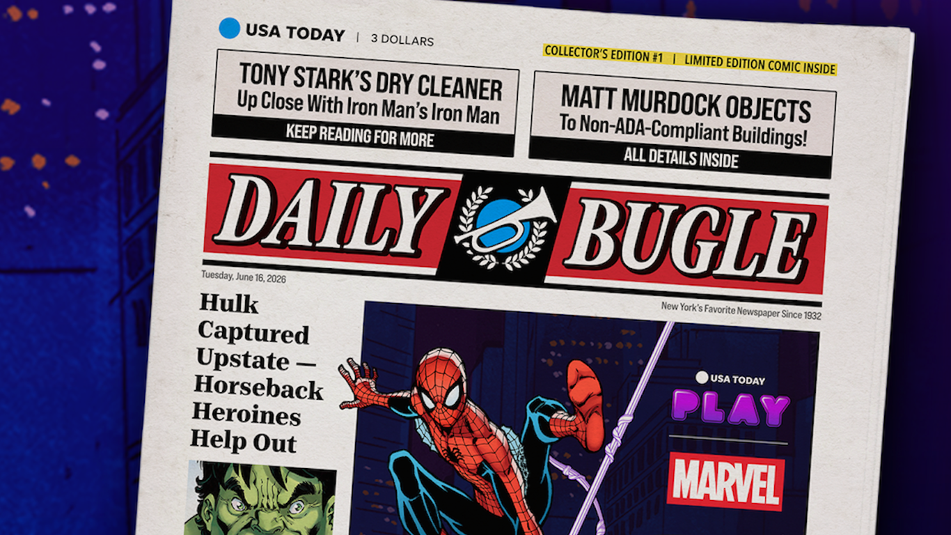 Exclusive: USA Today adds exclusive Marvel comics to its games and ...
