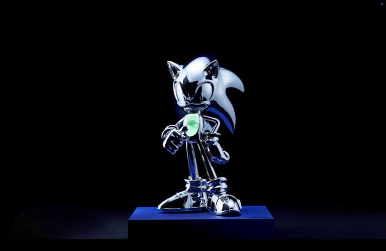 Sega unveils life-size Sonic the Hedgehog statue filled with 'synthetic ...