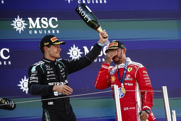 Martin Brundle and George Russell in agreement on Lewis Hamilton as ...