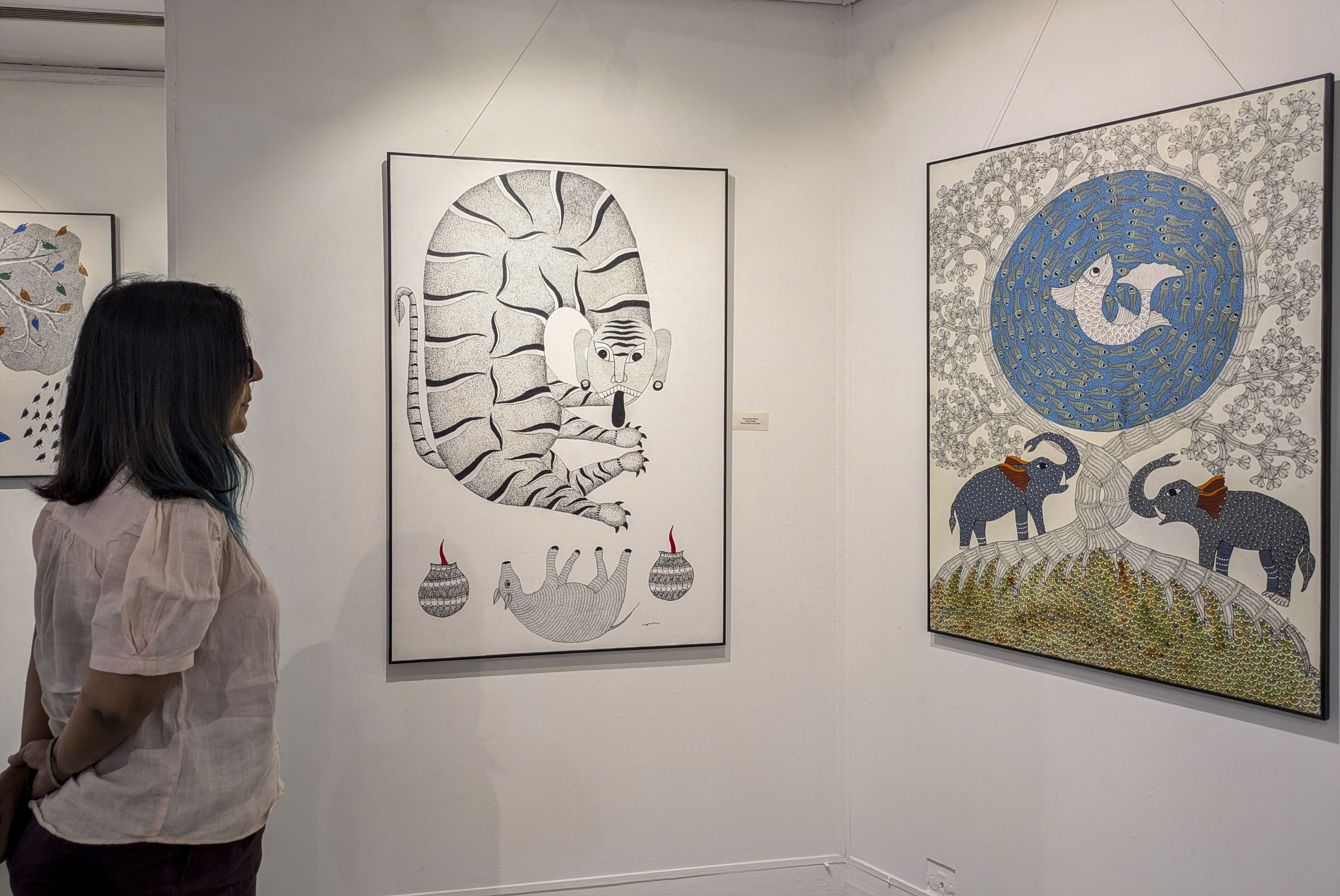 From songs and stories: Exhibition showcases Gond art rooted in ...