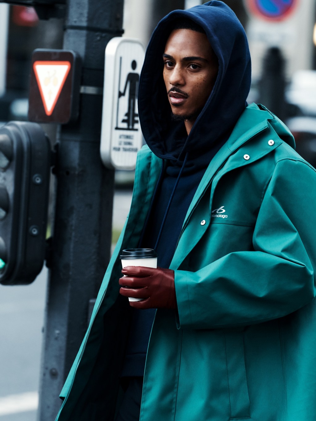Balenciaga smoothies and fitness bars coincide with techwear launch