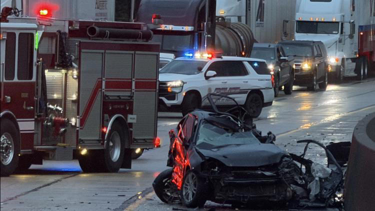 Orange man killed after car hydroplanes, triggers chain-reaction crash ...