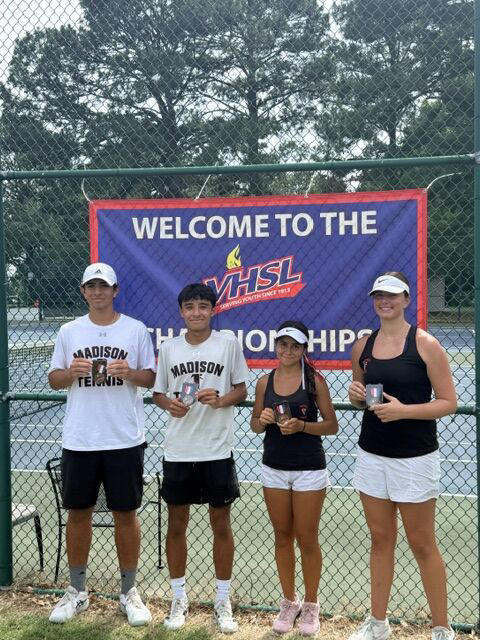Madison tennis dominates state finals