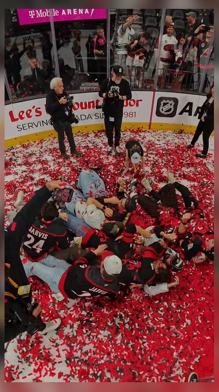 Jarvis and his lucky crew finally get the cup