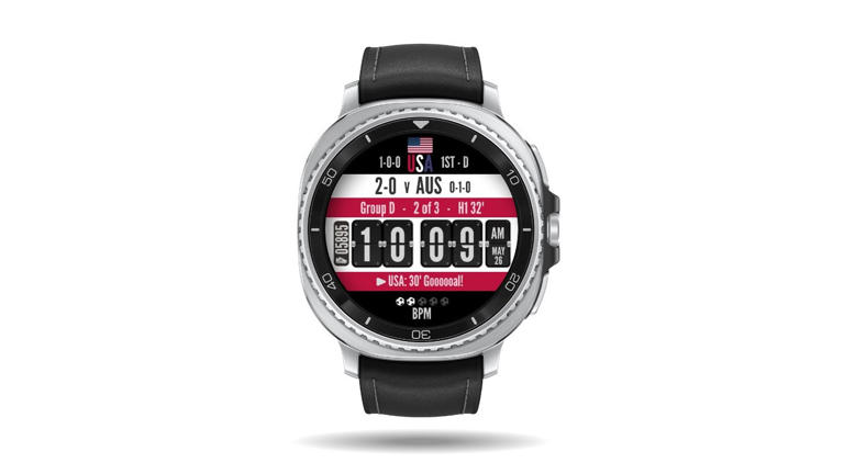 This Wear OS watch face puts live World Cup 2026 scores right on your wrist