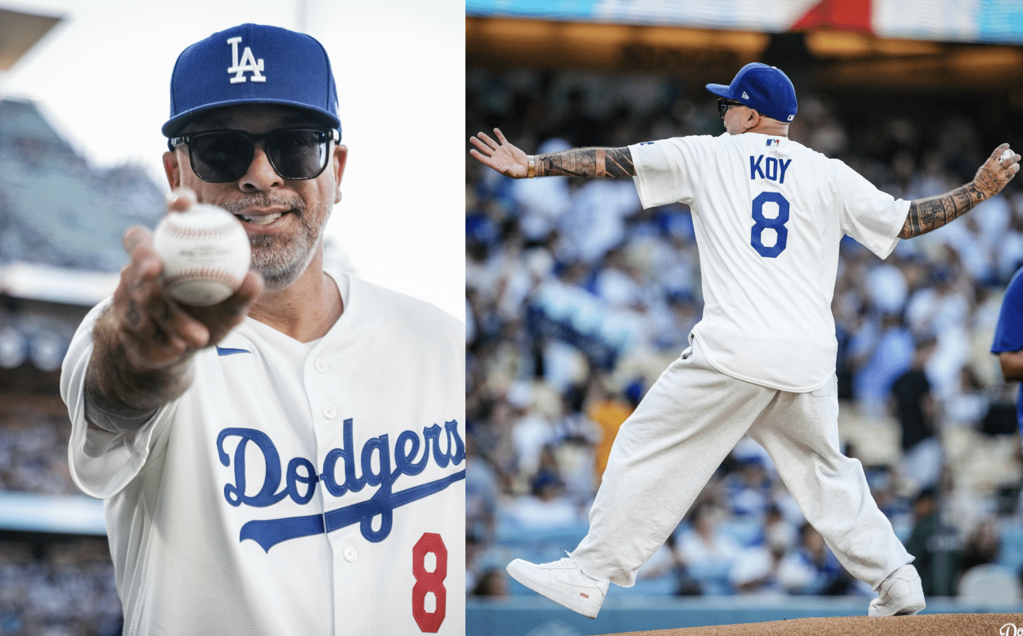 Watch: Jo Koy throws out first pitch at Dodgers’ Filipino Heritage Night