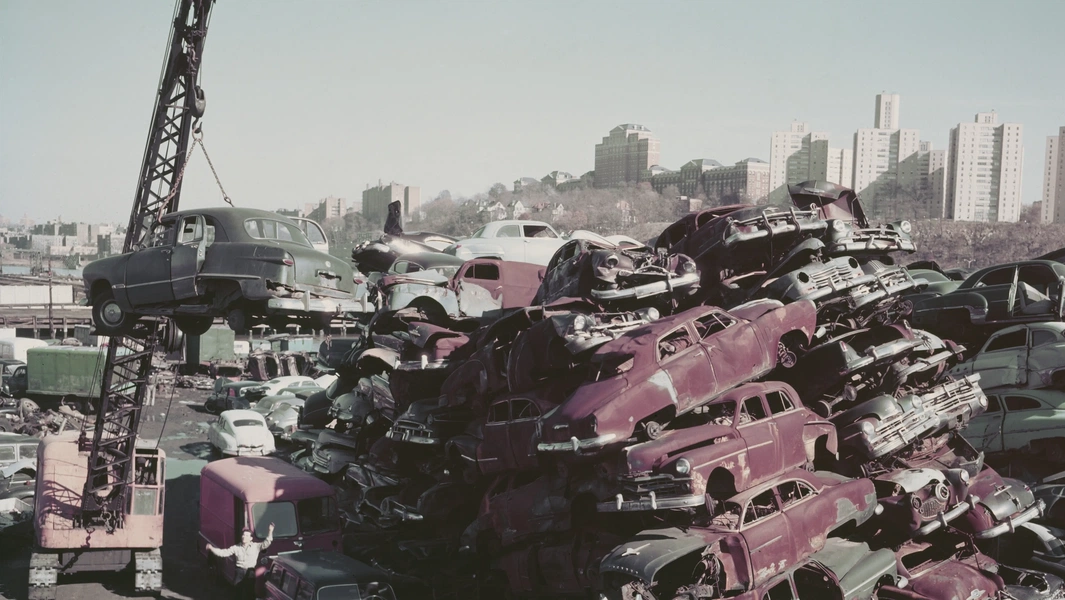 Decades of automotive salvage at Turner's Auto Wrecking