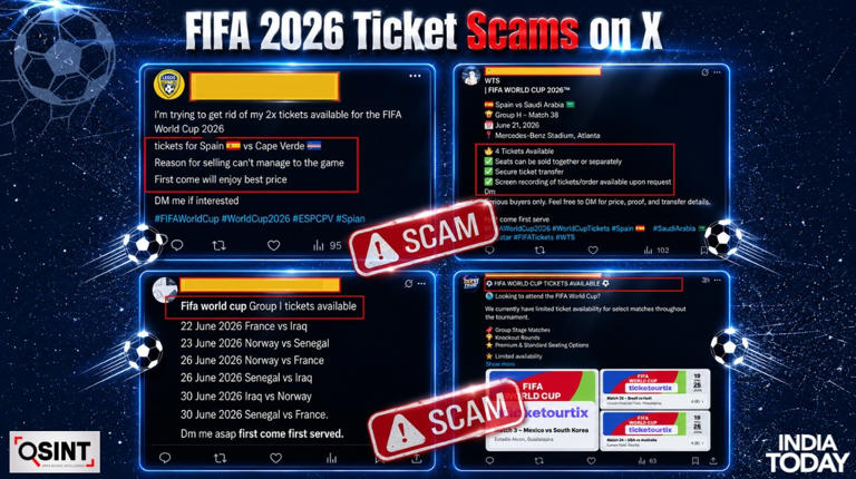 FIFA 2026 scams: Fake tickets, fraud sites, and investment traps target ...