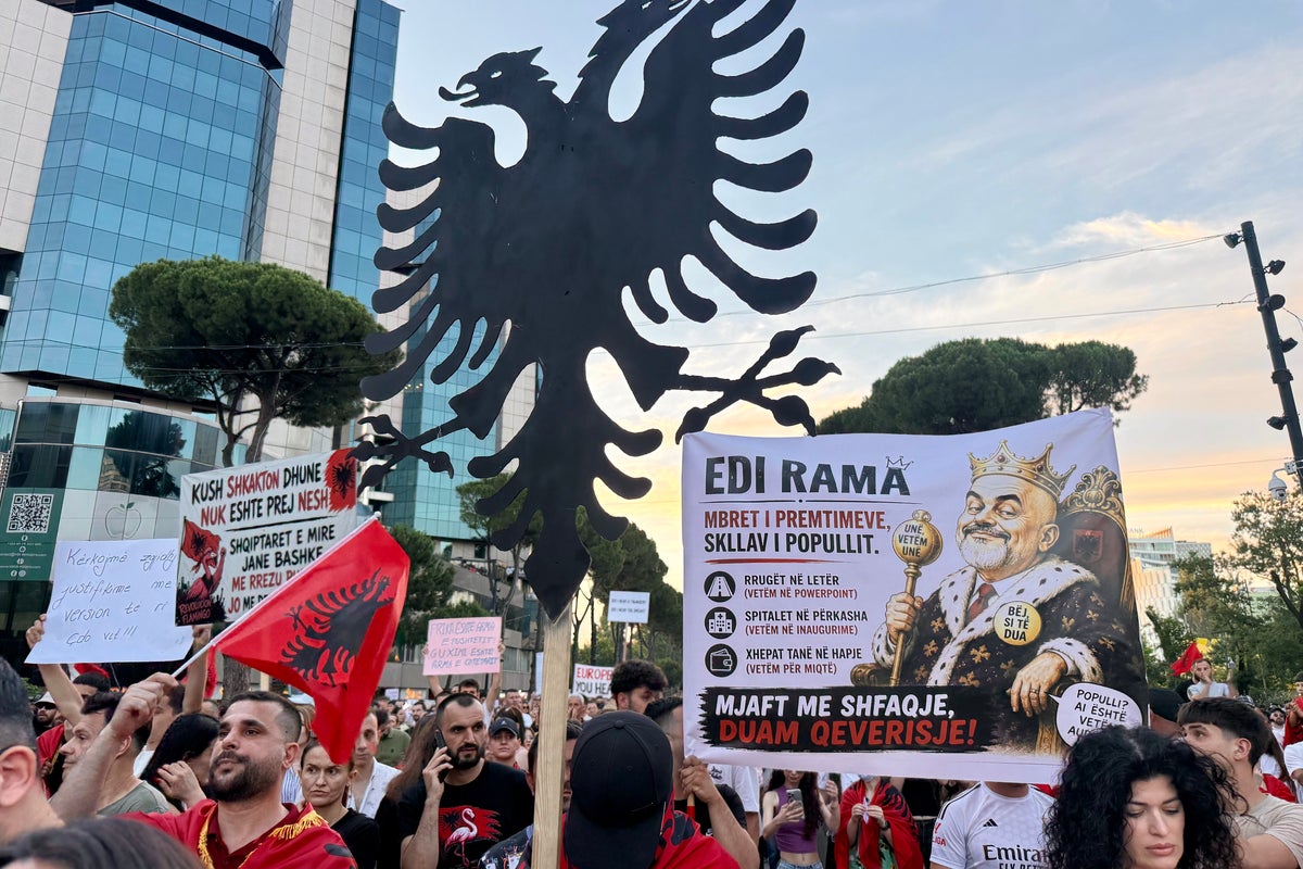 Albanian protests sparked by Ivanka Trump private island escalate