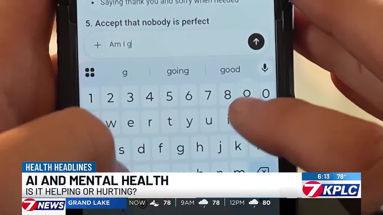 AI and mental health: Is it helping or hurting?