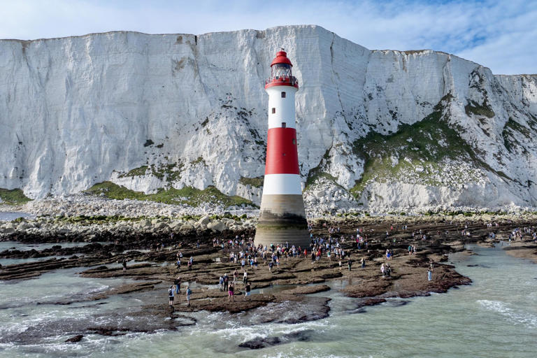 Beachy Head Lighthouse Challenge raises thousands for charity - in pictures