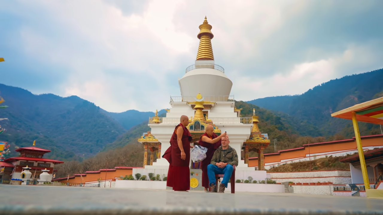My new life as a monk started with a shaved head and butter tea