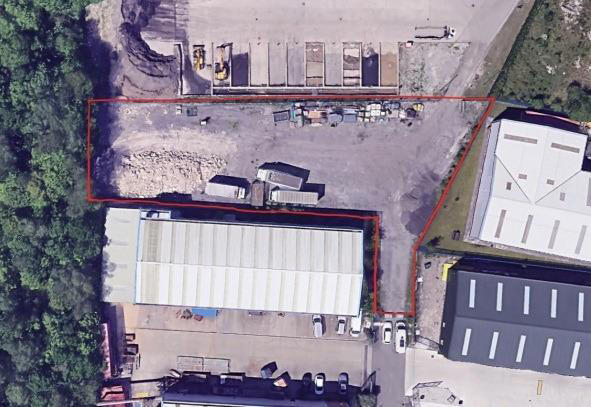 Small business/industrial starter units plan for storage yard in north ...