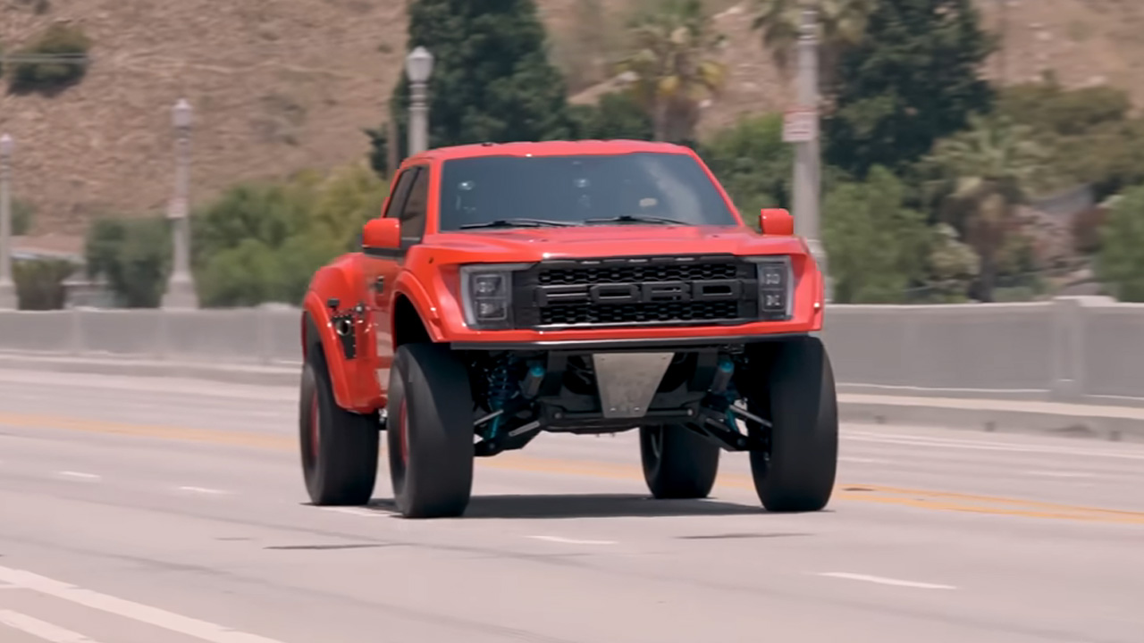This F-150 packs 720 HP and King Shocks
