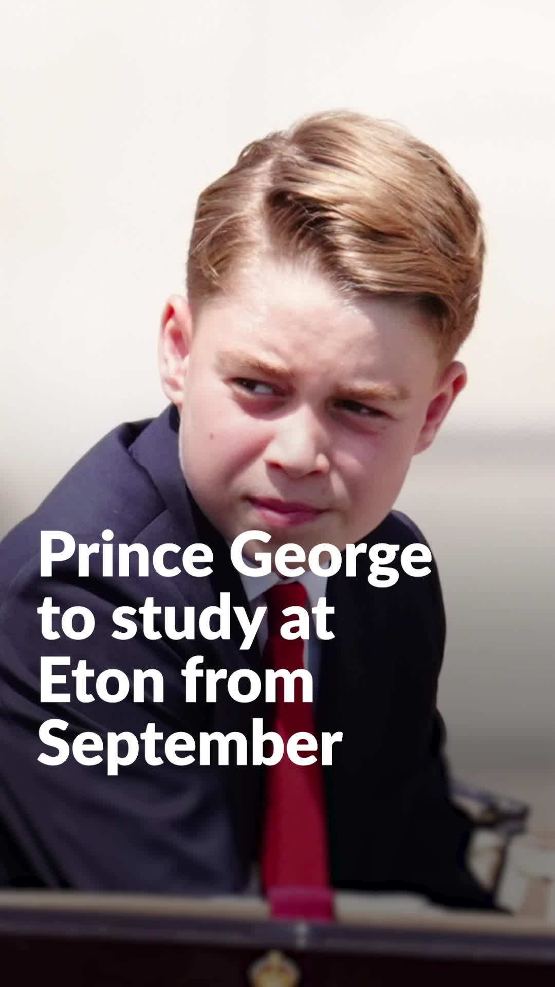 Prince George to study at Eton from September