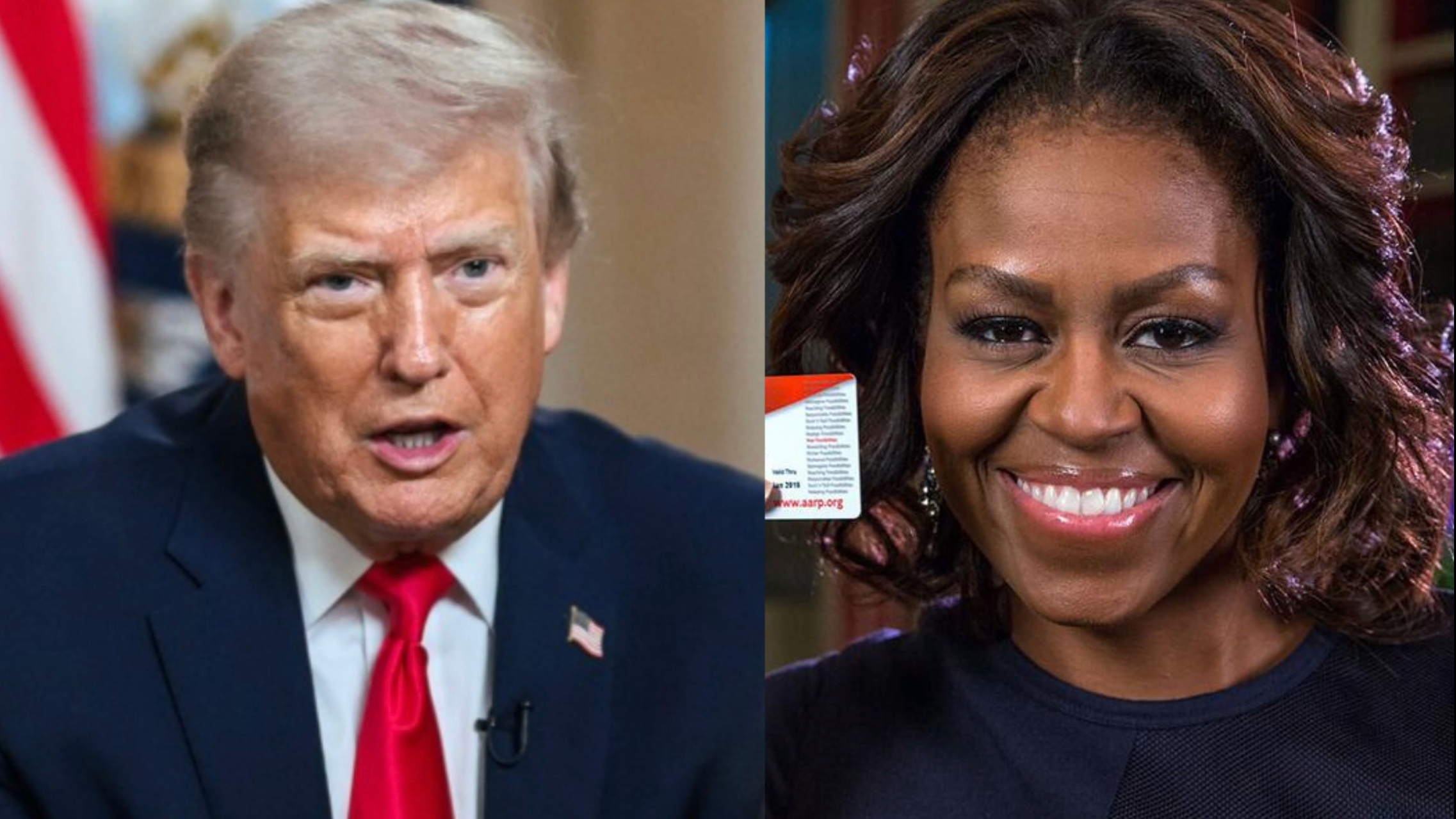 Trump’s response to Michelle Obama mention at UFC event raises questions