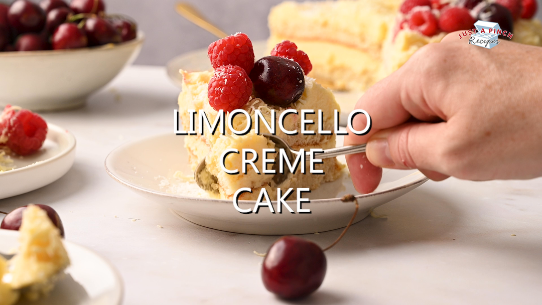 Limoncello creme cake