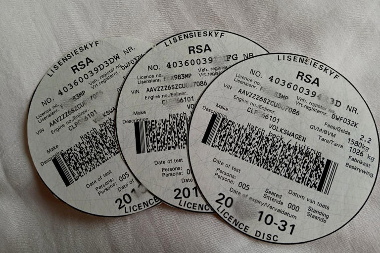 SA licence discs: Their days are numbered due to a digital overhaul