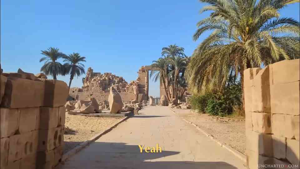 They rebuilt the ruins but couldn’t recreate the technology
