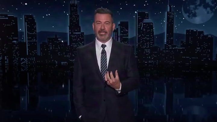 Jimmy Kimmel mocks Trump for appearing to doze off at White House UFC event