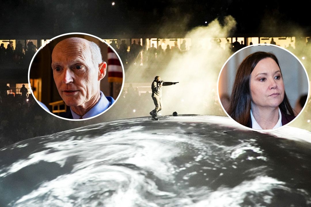 Florida senators, Jewish leaders and Holocaust survivors protest Ye’s ...