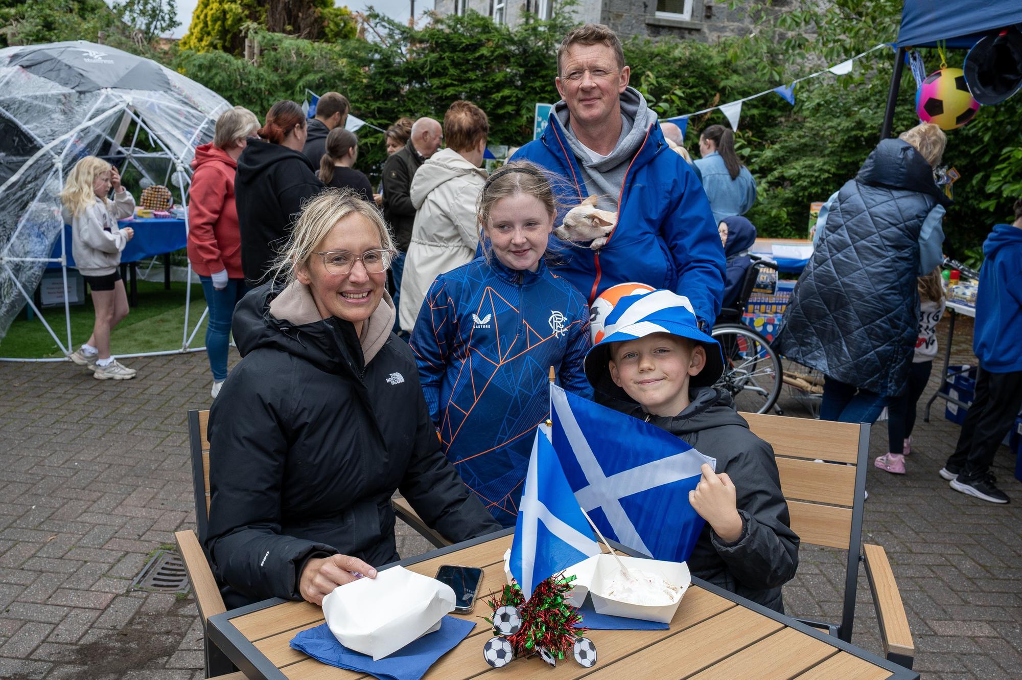In pictures: Airth care home hosts World Cup street party
