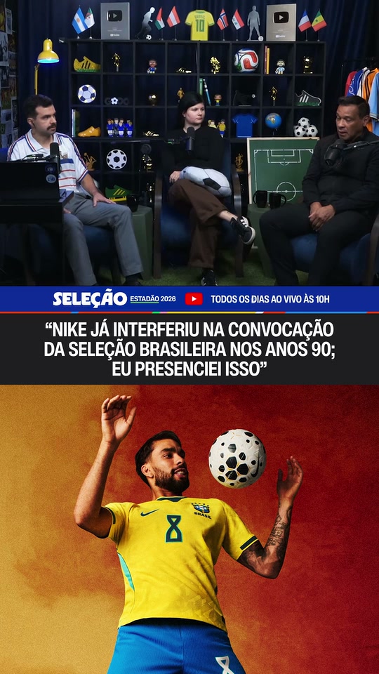 Muller: Nike já interferiu na convocação da seleção brasileira nos anos ...
