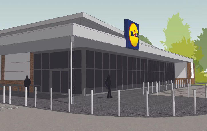 New pictures show first look of new Lidl store at Moor Allerton Centre ...