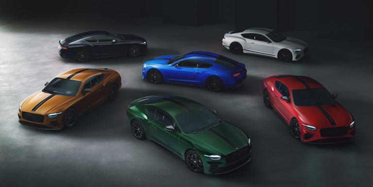 Bentley has crafted a series of special-edition Continentals in an ...