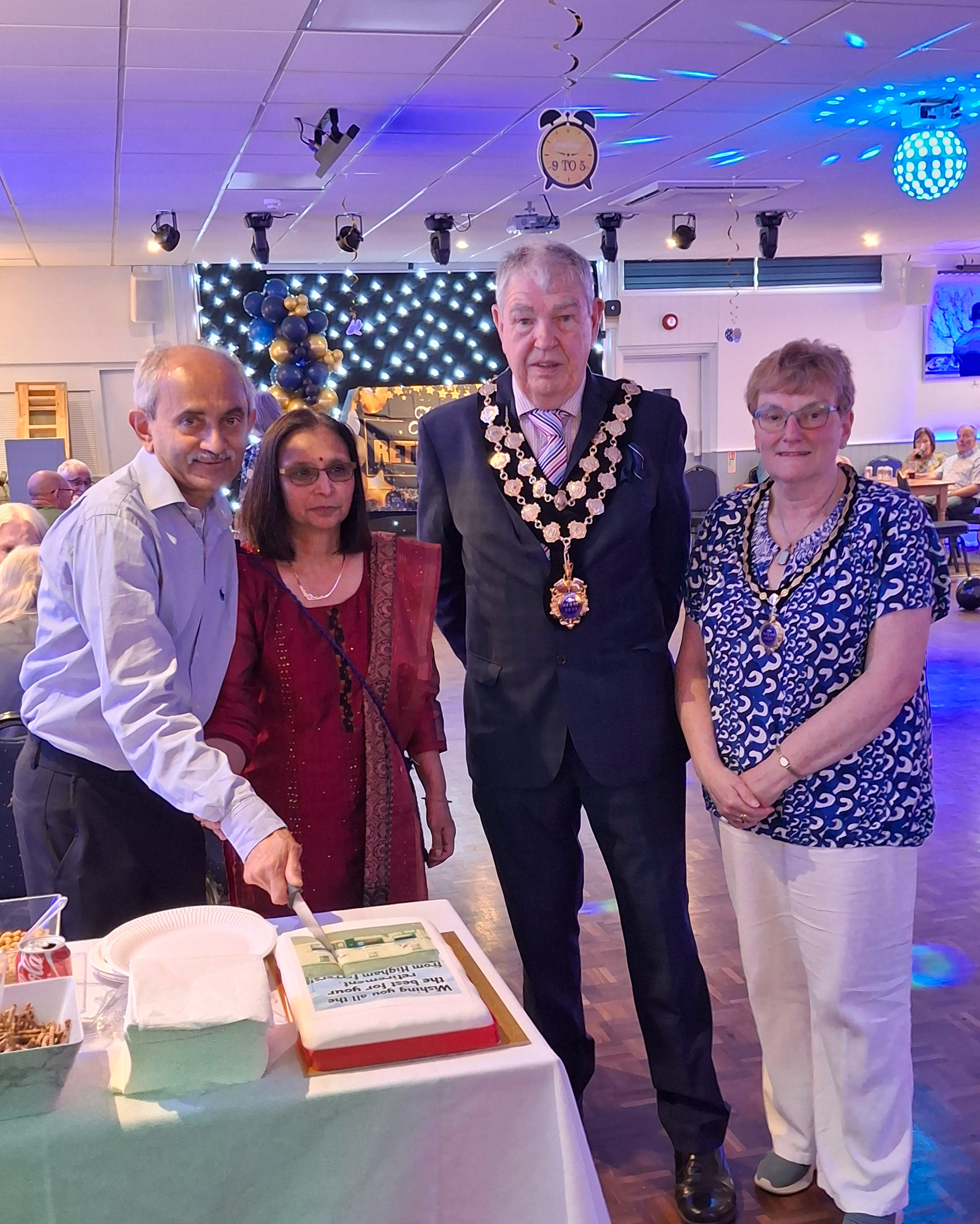 Mayor of Higham Ferrers enjoys a busy start to civic year