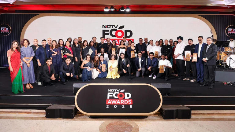 India's culinary stars shine at NDTV Food Awards 2026