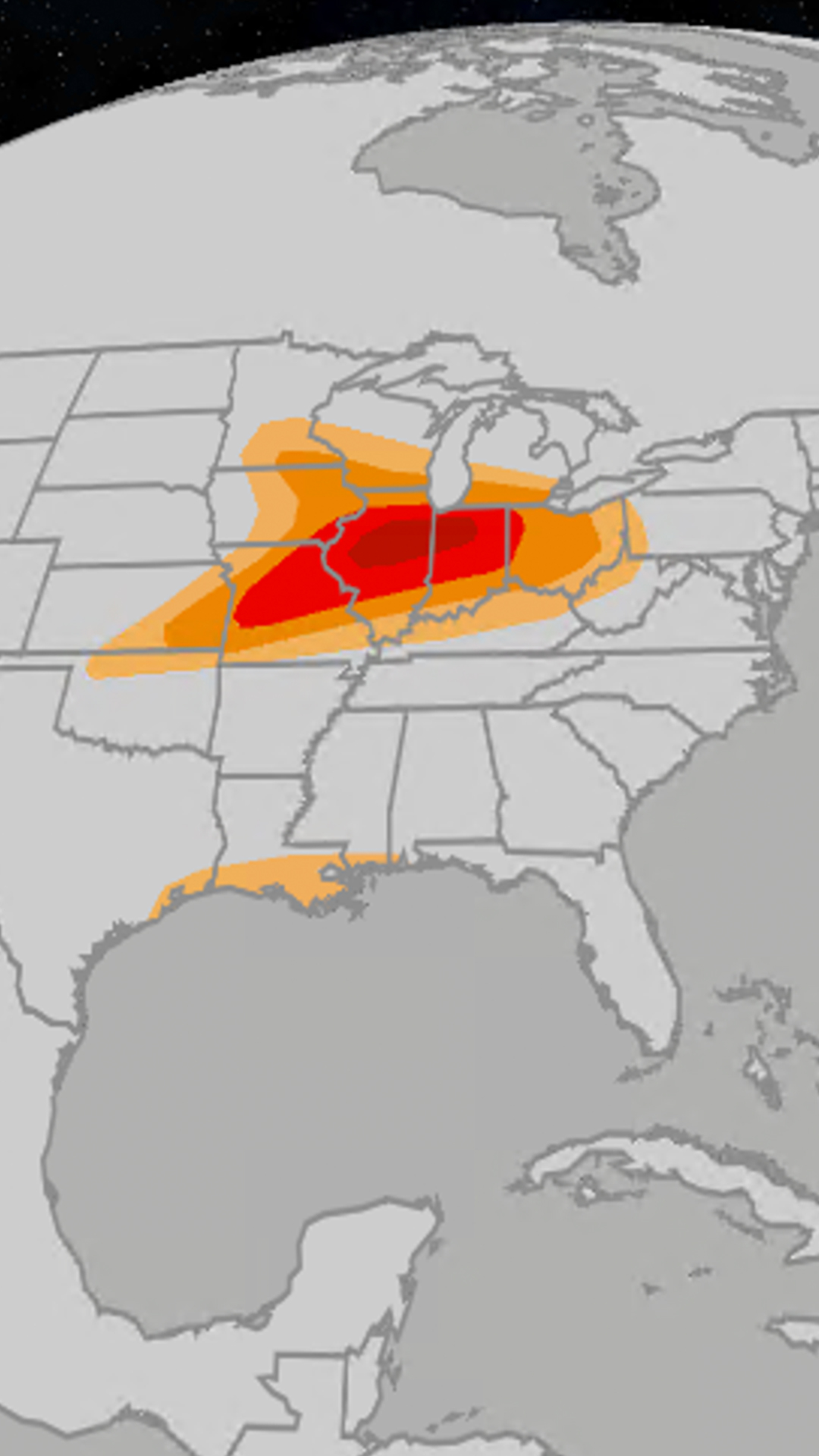 Strong tornadoes, wind, hail likely midweek