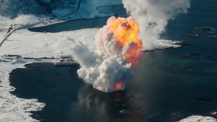 The Moment When Isar Aerospace's 1st Spectrum Rocket As It Crashes And ...