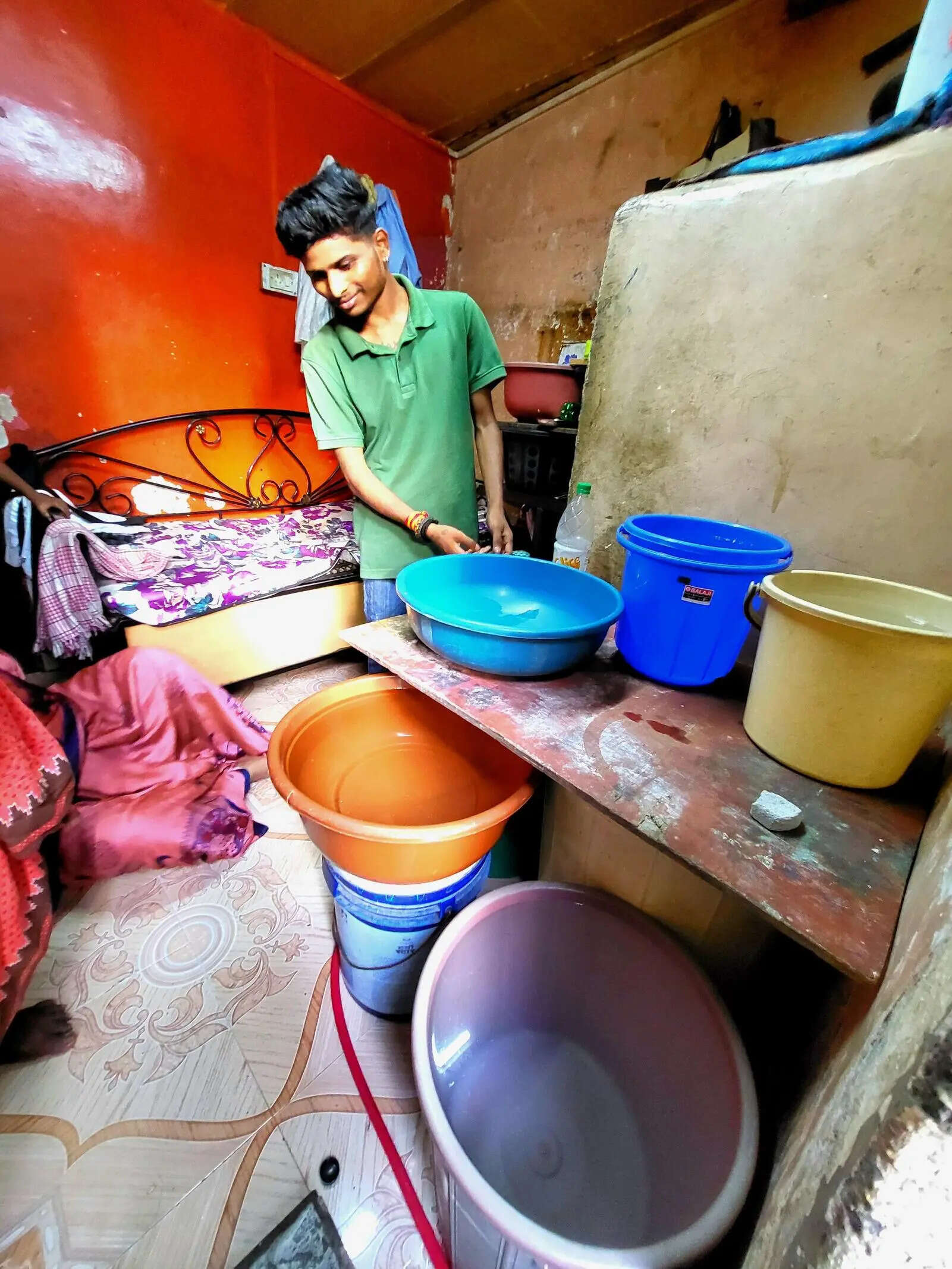 Second day of alternate-day plan: Poor pressure & delayed water supply ...