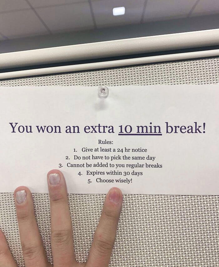 Zero motivation: 45 miserable office signs that ruined the motivation