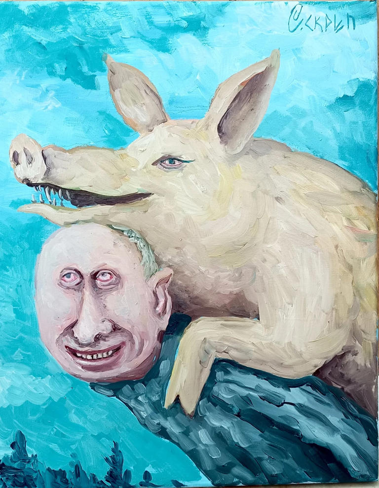 Russian artist who mocked Vladimir Putin shot dead in Poland