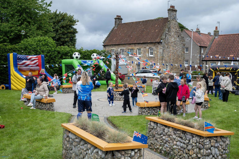 In pictures: Airth care home hosts World Cup street party