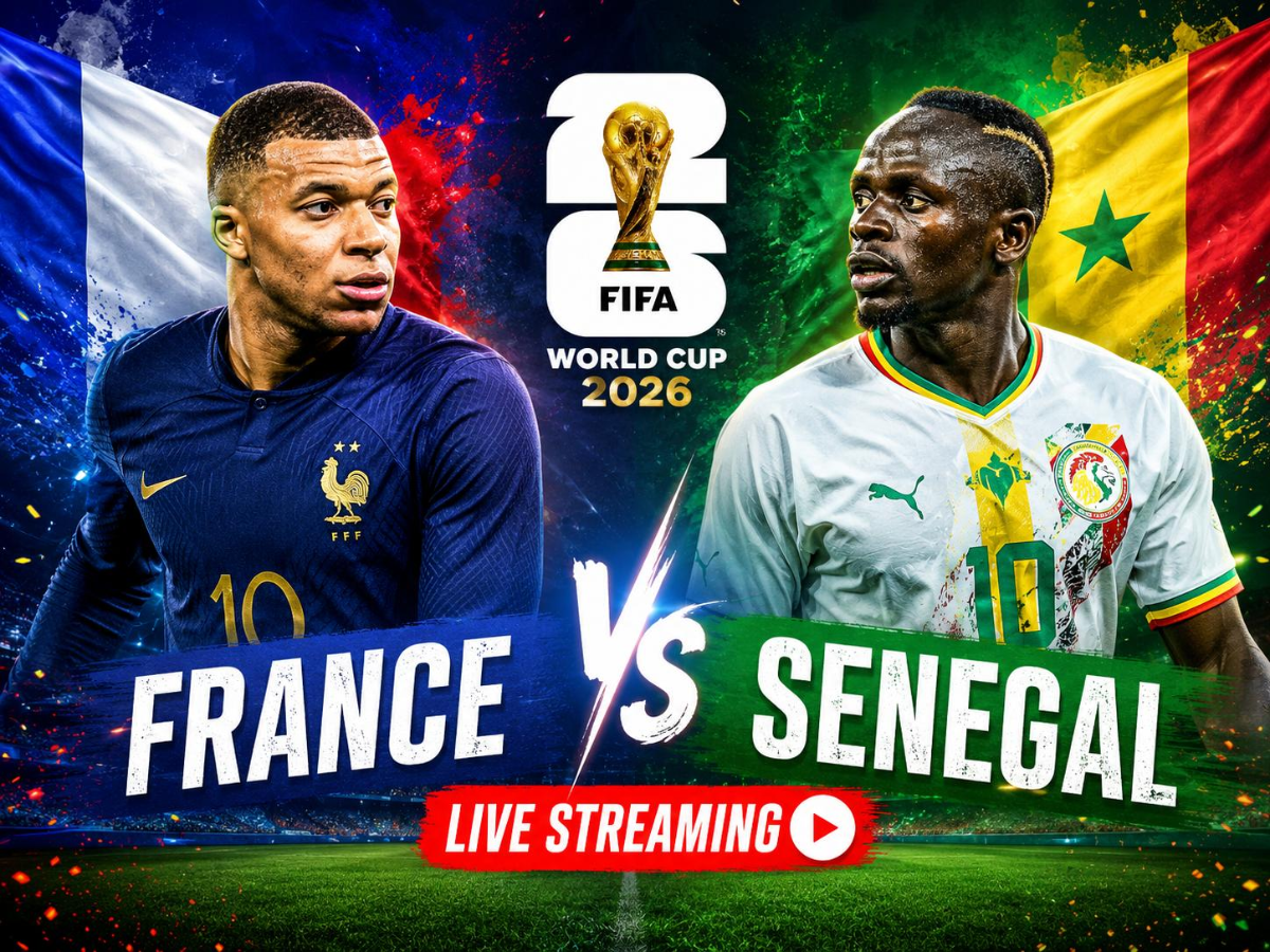France vs Senegal live streaming: Easy way to watch FIFA World Cup 2026 ...
