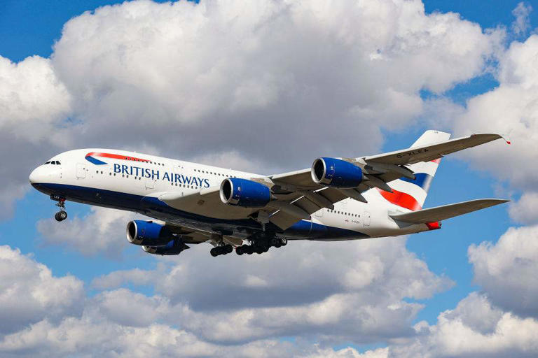 Cellphone catches fire on British Airways flight bound for Las Vegas
