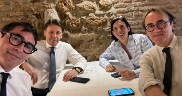 Centrosinistra, primo vertice dei leader: Schlein, Conte, Bonelli e ...