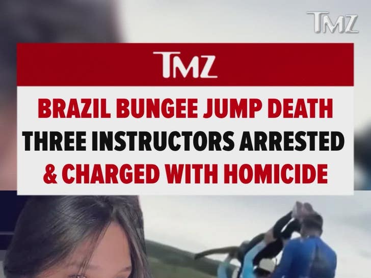 Three arrested in fatal Brazil bungee jump death