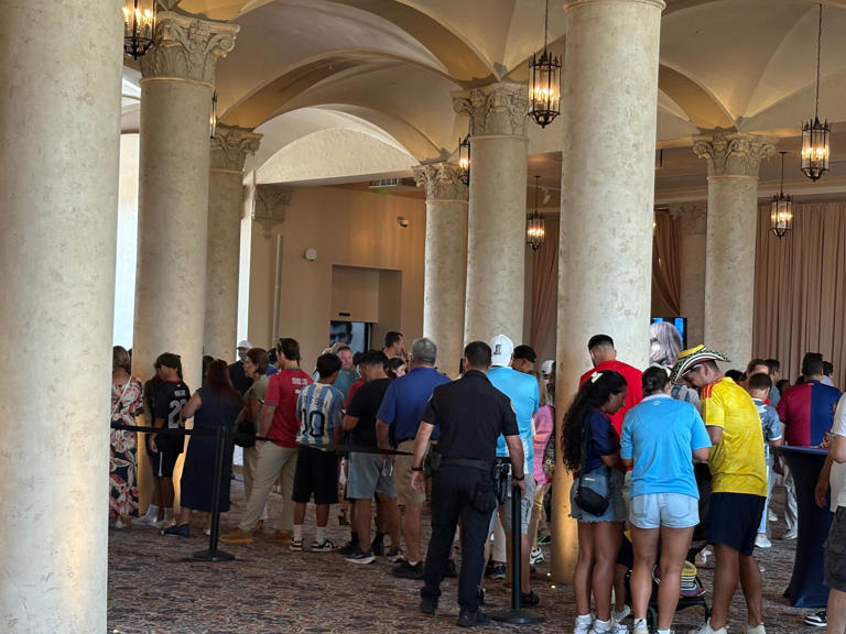 World Cup trophy touches down in Miami's South Beach