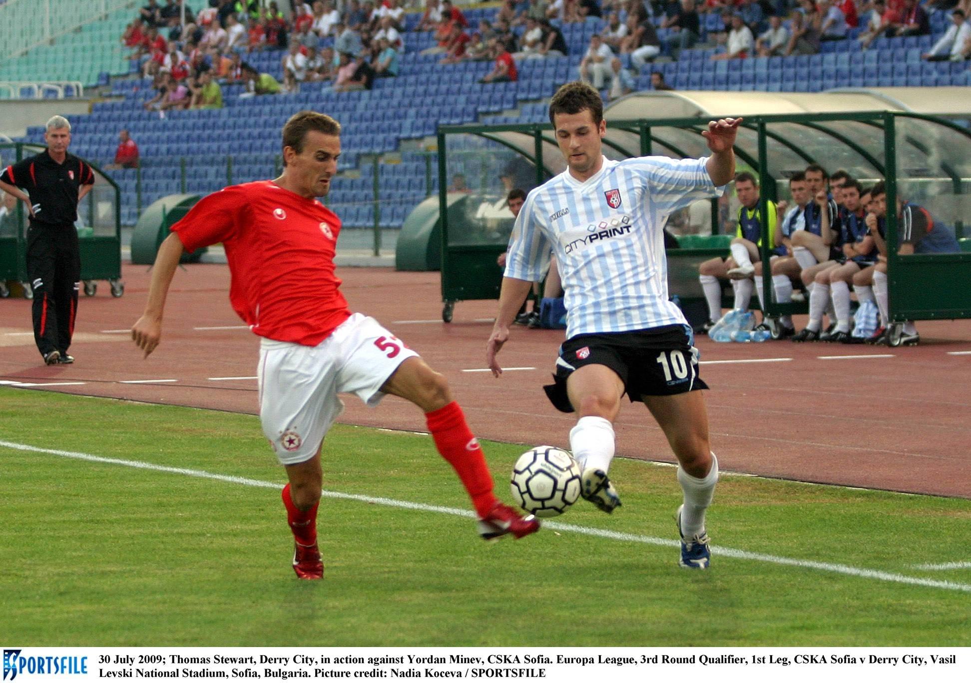 Derry City face trip to Bulgaria's CSKA Sofia in Europa League qualifier