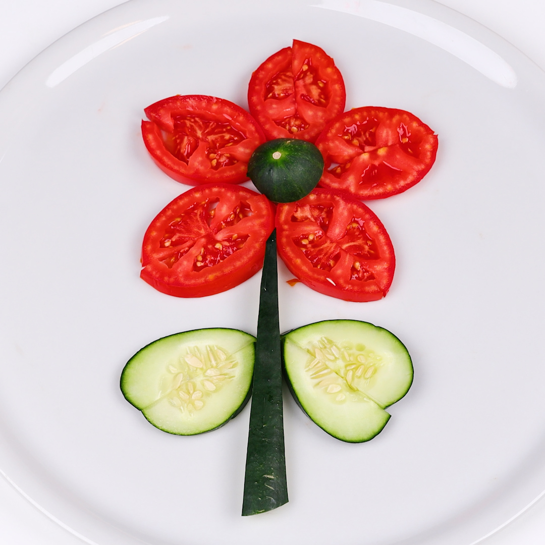 Facile intaglio di verdure per bellissimi garnish 🌸🥕